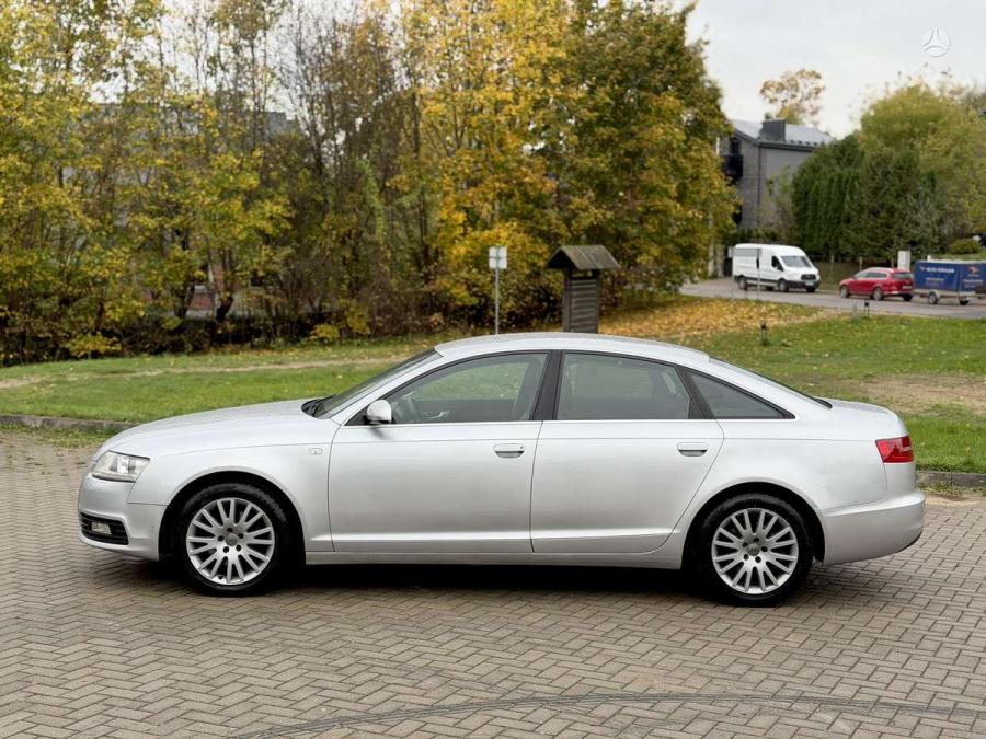 Grey Audi A6 2008 in Vilnius, with an engine capacity of 3.00 L and mileage of 297 thousand km for 3300 €, photo 5 on AUTOMOTO.COM.LV