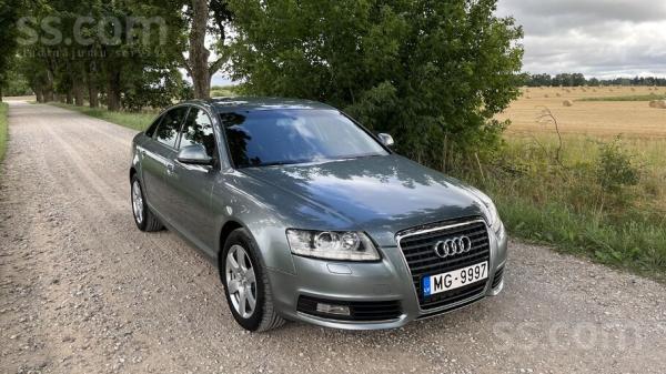 Pelēks Audi A6 2009 Tukums, ar dzinēja tilpumu 2.70 L un nobraukumu 343 tūkst. km par 5250 €, foto 2 vietnē AUTOMOTO.COM.LV