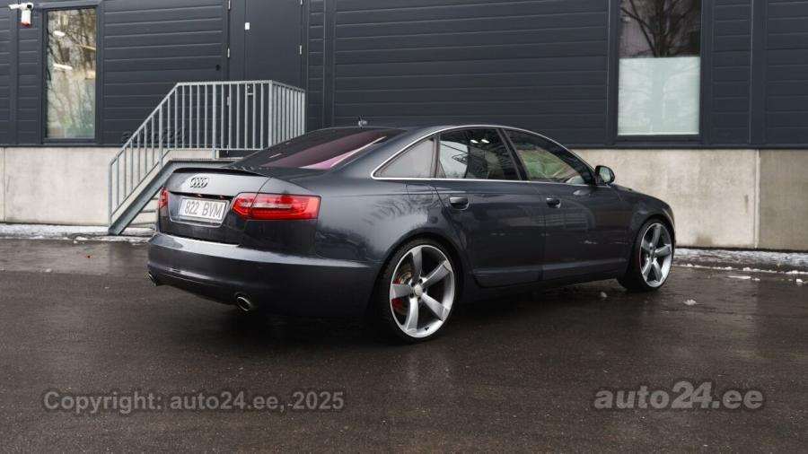 Grey Audi A6 2009 in Tartu, with an engine capacity of 3.00 L and mileage of 295 thousand km for 4999 €, photo 4 on AUTOMOTO.COM.LV