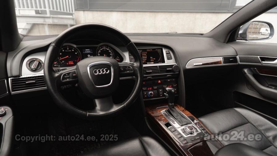 Grey Audi A6 2009 in Tartu, with an engine capacity of 3.00 L and mileage of 295 thousand km for 4999 €, photo 7 on AUTOMOTO.COM.LV