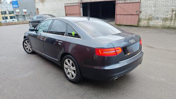 Grey Audi A6 2009 in Vilnius, with an engine capacity of 3.00 L and mileage of 424 thousand km for 6000 €, photo 4 on AUTOMOTO.COM.LV