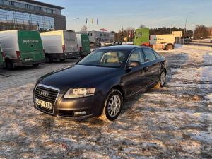 Pelēks Audi A6 2009 Viļņa, ar dzinēja tilpumu 2.70 L un nobraukumu 304 tūkst. km par 5500 €, foto  vietnē AUTOMOTO.COM.LV