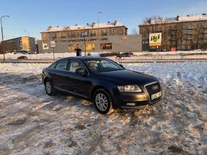 Grey Audi A6 2009 in Vilnius, with an engine capacity of 2.70 L and mileage of 304 thousand km for 5500 €, photo 3 on AUTOMOTO.COM.LV