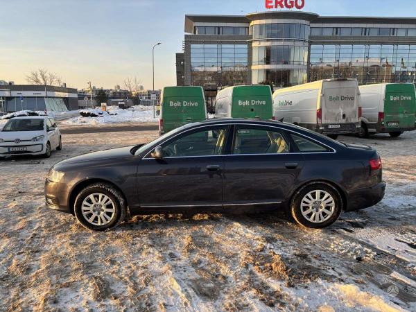 Grey Audi A6 2009 in Vilnius, with an engine capacity of 2.70 L and mileage of 304 thousand km for 5500 €, photo 8 on AUTOMOTO.COM.LV