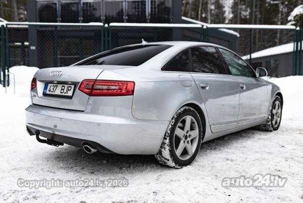 Grey Audi A6 2009 in Tallinn, with an engine capacity of 2.70 L and mileage of 356 thousand km for 4800 €, photo 4 on AUTOMOTO.COM.LV
