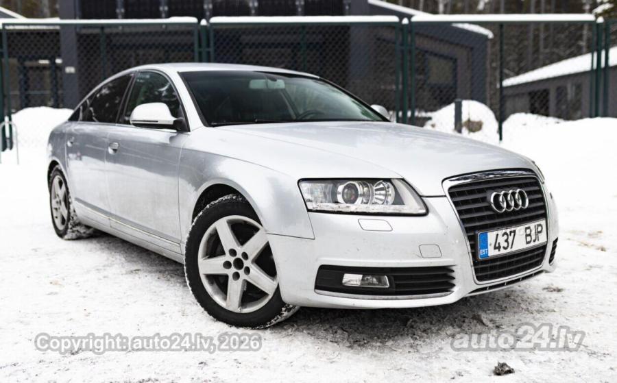 Pelēks Audi A6 2009 Tallina, ar dzinēja tilpumu 2.70 L un nobraukumu 356 tūkst. km par 4800 €, foto 5 vietnē AUTOMOTO.COM.LV