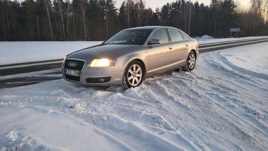 Pelēks Audi A6 2009 Radviliškis, ar dzinēja tilpumu 2.70 L un nobraukumu 342 tūkst. km par 2400 €, foto 1 vietnē AUTOMOTO.COM.LV