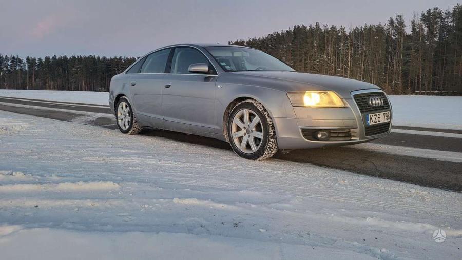 Pelēks Audi A6 2009 Radviliškis, ar dzinēja tilpumu 2.70 L un nobraukumu 342 tūkst. km par 2400 €, foto 2 vietnē AUTOMOTO.COM.LV