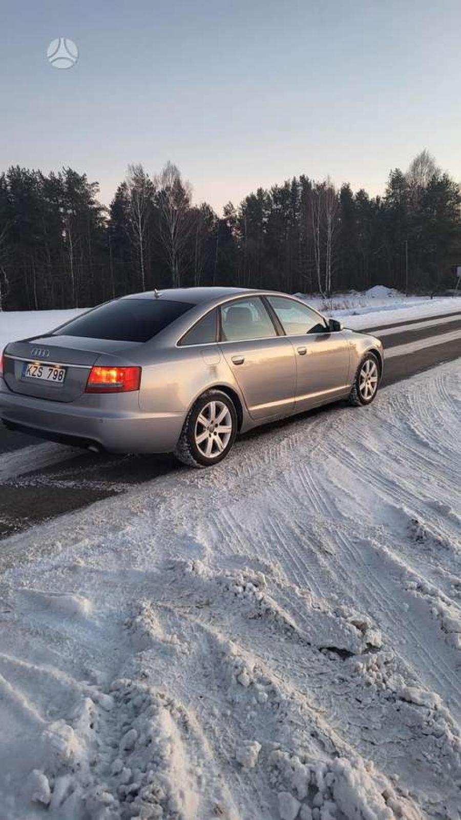 Pelēks Audi A6 2009 Radviliškis, ar dzinēja tilpumu 2.70 L un nobraukumu 342 tūkst. km par 2400 €, foto 5 vietnē AUTOMOTO.COM.LV