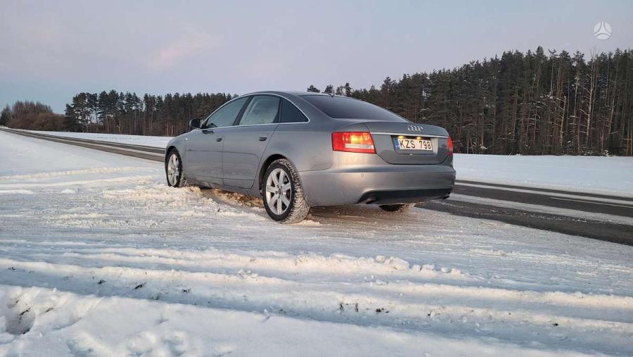 Pelēks Audi A6 2009 Radviliškis, ar dzinēja tilpumu 2.70 L un nobraukumu 342 tūkst. km par 2400 €, foto 8 vietnē AUTOMOTO.COM.LV