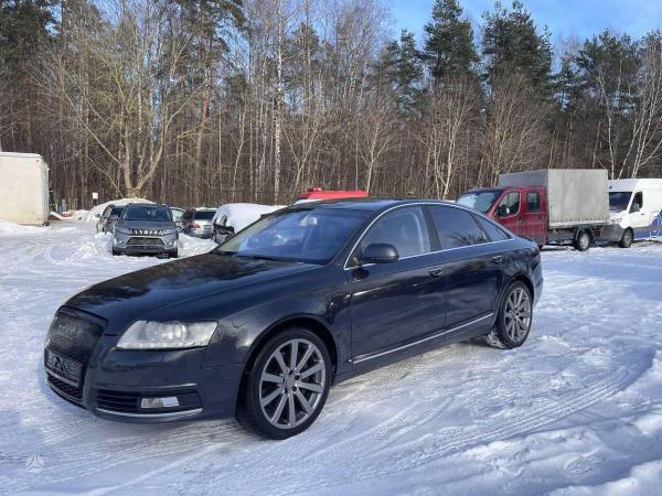 Pelēks Audi A6 2009 Viļņa, ar dzinēja tilpumu 2.98 L un nobraukumu 451 tūkst. km par 4500 €, foto 1 vietnē AUTOMOTO.COM.LV