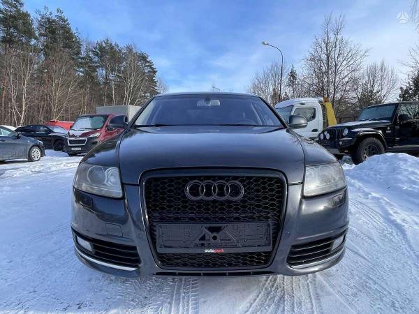Pelēks Audi A6 2009 Viļņa, ar dzinēja tilpumu 2.98 L un nobraukumu 451 tūkst. km par 4500 €, foto 2 vietnē AUTOMOTO.COM.LV