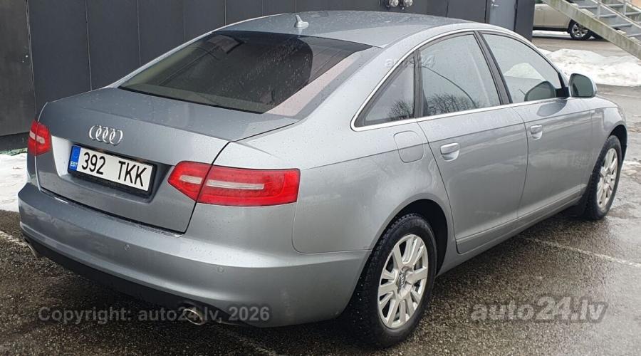 Grey Audi A6 2009 in Tartu, with an engine capacity of 2.70 L and mileage of 355 thousand km for 5960 €, photo 5 on AUTOMOTO.COM.LV