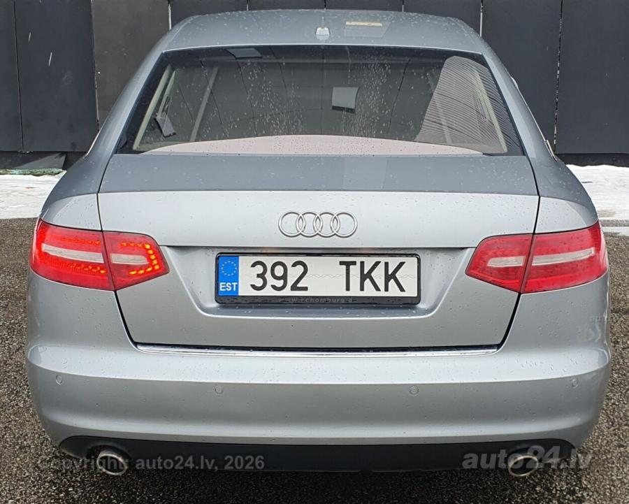 Grey Audi A6 2009 in Tartu, with an engine capacity of 2.70 L and mileage of 355 thousand km for 5960 €, photo 6 on AUTOMOTO.COM.LV