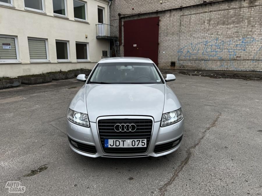 Grey Audi A6 2009 in Gargzdai, with an engine capacity of 2.80 L and mileage of 318 thousand km for 2850 €, photo 3 on AUTOMOTO.COM.LV