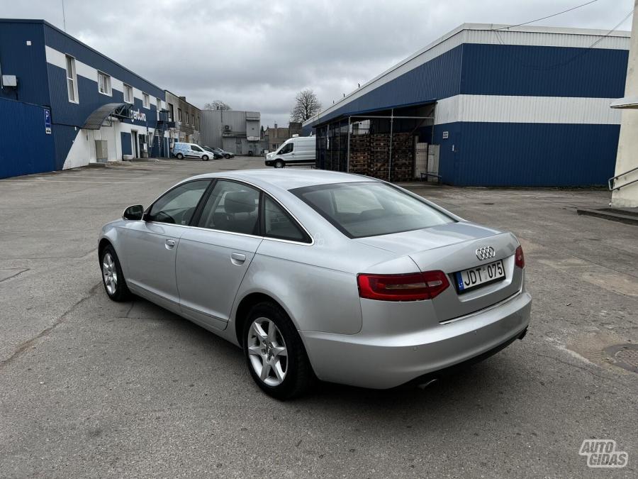 Grey Audi A6 2009 in Gargzdai, with an engine capacity of 2.80 L and mileage of 318 thousand km for 2850 €, photo 8 on AUTOMOTO.COM.LV