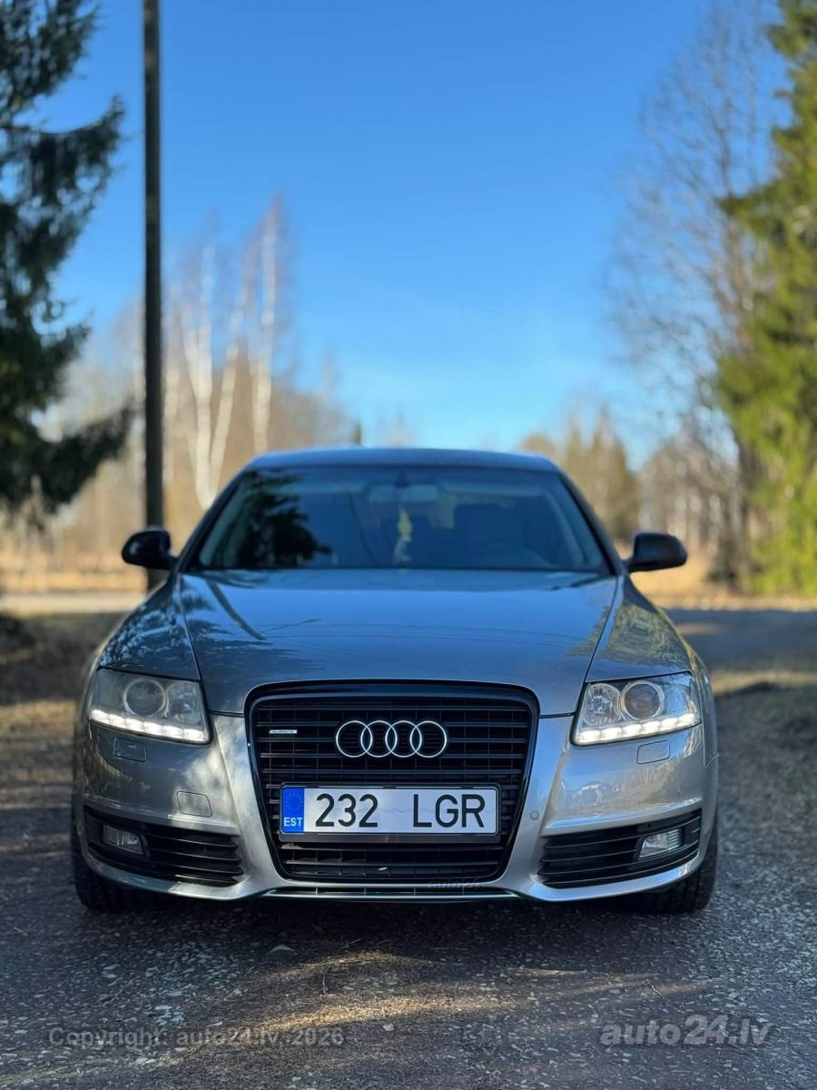 Pelēks Audi A6 2009 Rapla, ar dzinēja tilpumu 2.70 L un nobraukumu 367 tūkst. km par 5299 €, foto 4 vietnē AUTOMOTO.COM.LV