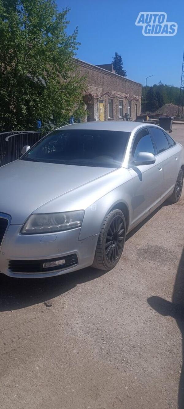 Grey Audi A6 2009 in Klaipeda, with an engine capacity of 3.00 L and mileage of 450 thousand km for 3000 €, photo 2 on AUTOMOTO.COM.LV