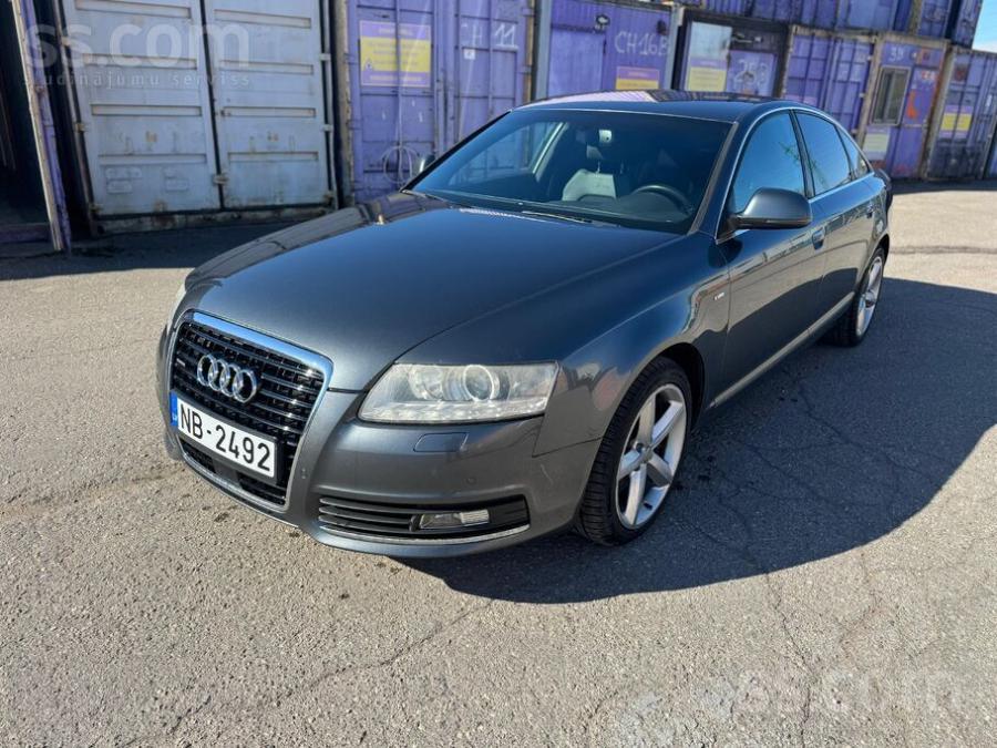 Pelēks Audi A6 2009 Rīga, ar dzinēja tilpumu 3.00 L un nobraukumu 343 tūkst. km par 5500 €, foto 8 vietnē AUTOMOTO.COM.LV
