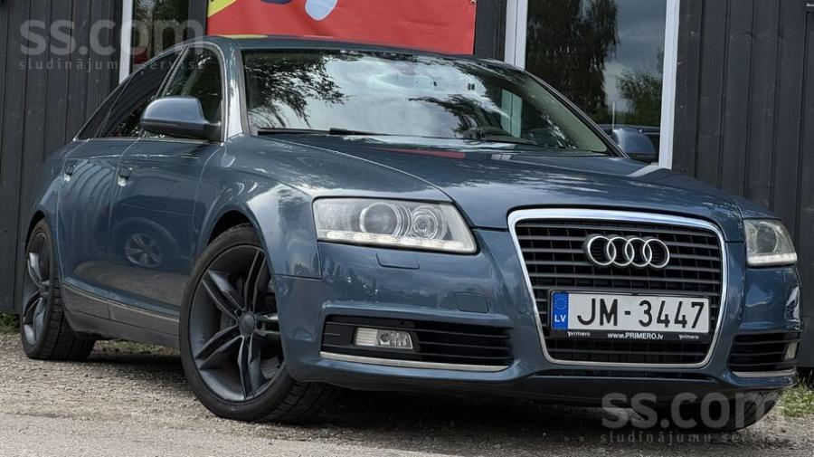 Pelēks Audi A6 2009 Rīga, ar dzinēja tilpumu 3.00 L un nobraukumu 0 tūkst. km par 5990 €, foto 1 vietnē AUTOMOTO.COM.LV