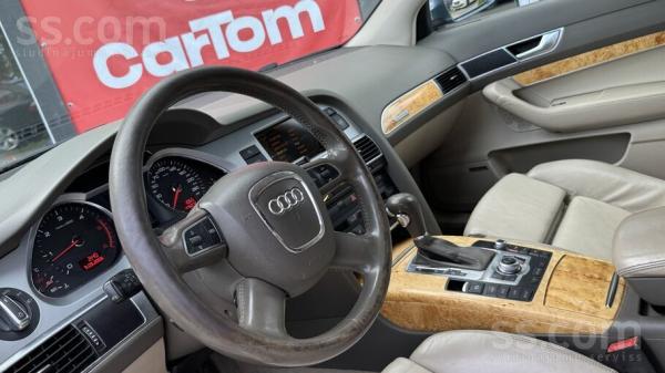 Pelēks Audi A6 2009 Rīga, ar dzinēja tilpumu 3.00 L un nobraukumu 0 tūkst. km par 5990 €, foto 6 vietnē AUTOMOTO.COM.LV