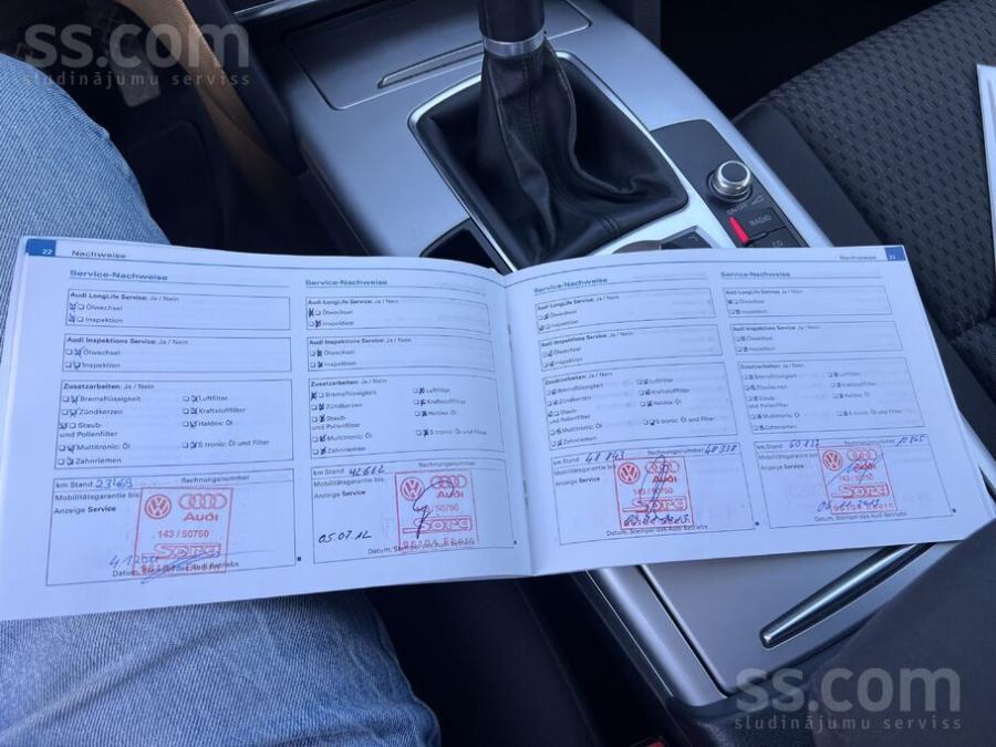 Серый Ауди А6 2009 в Лимбажи, объемом двигателя 2.00 л и пробегом 254 тыс. км за 5550 €, фото 25 на AUTOMOTO.COM.LV