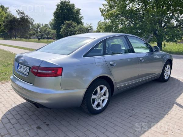Grey Audi A6 2009 in Limbazi, with an engine capacity of 2.00 L and mileage of 254 thousand km for 5550 €, photo 4 on AUTOMOTO.COM.LV