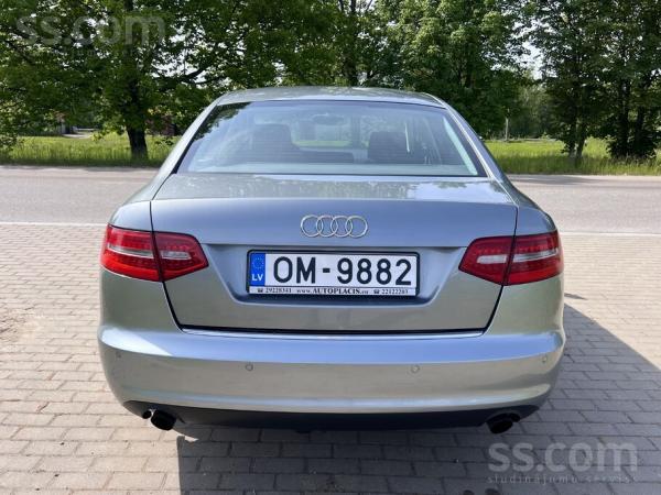 Grey Audi A6 2009 in Limbazi, with an engine capacity of 2.00 L and mileage of 254 thousand km for 5550 €, photo 5 on AUTOMOTO.COM.LV
