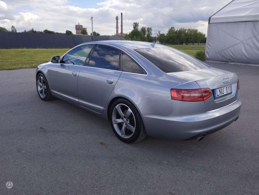 Pelēks Audi A6 2009 Kauņa, ar dzinēja tilpumu 1.97 L un nobraukumu 378 tūkst. km par 5700 €, foto 4 vietnē AUTOMOTO.COM.LV