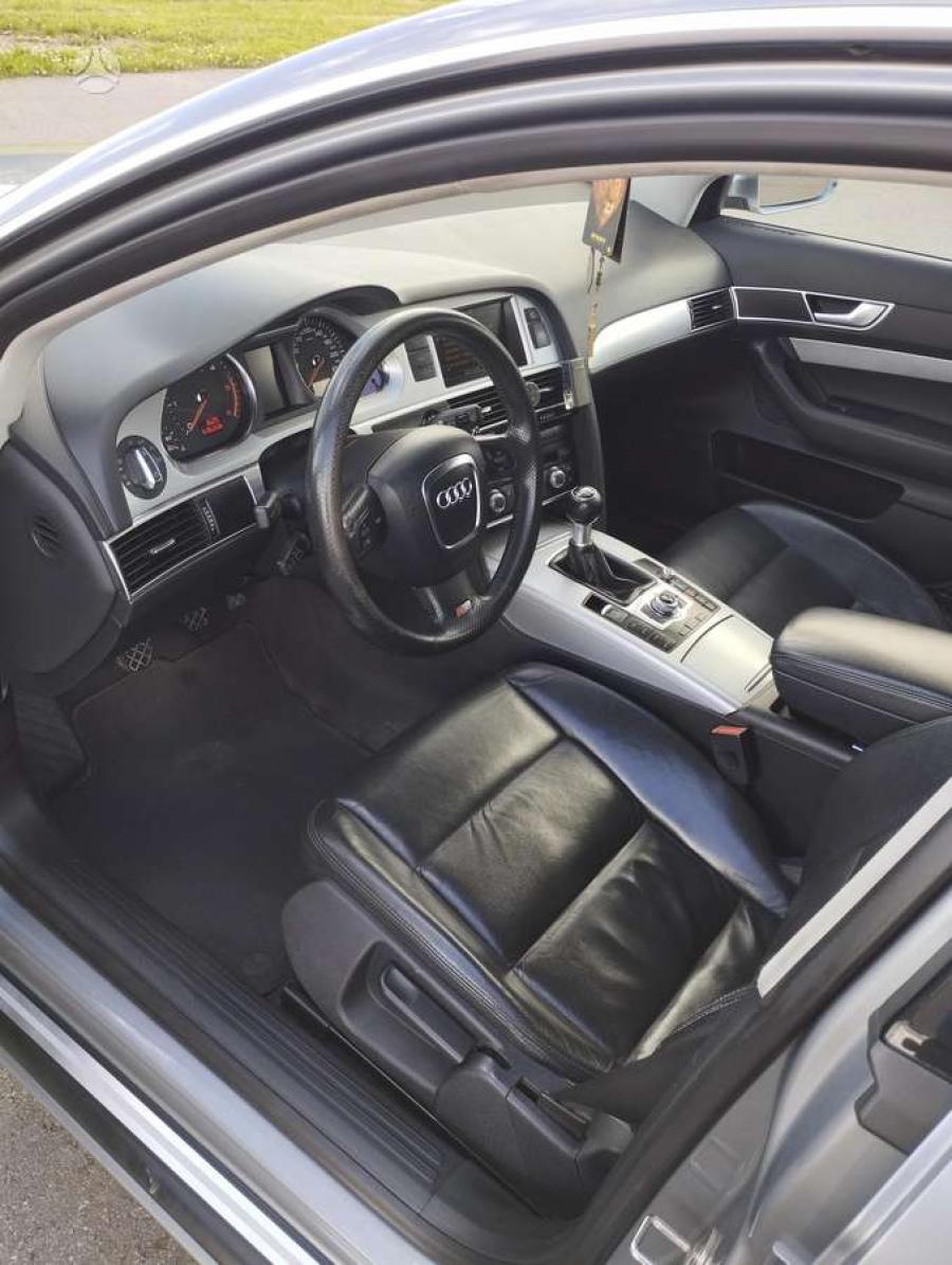 Pelēks Audi A6 2009 Kauņa, ar dzinēja tilpumu 1.97 L un nobraukumu 378 tūkst. km par 5700 €, foto 6 vietnē AUTOMOTO.COM.LV