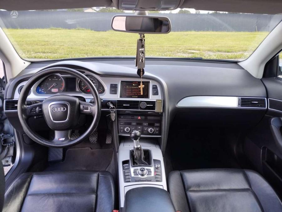 Pelēks Audi A6 2009 Kauņa, ar dzinēja tilpumu 1.97 L un nobraukumu 378 tūkst. km par 5700 €, foto 9 vietnē AUTOMOTO.COM.LV