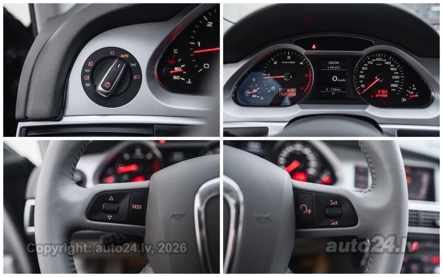 Pelēks Audi A6 2009 Tallina, ar dzinēja tilpumu 3.00 L un nobraukumu 345 tūkst. km par 5999 €, foto 19 vietnē AUTOMOTO.COM.LV