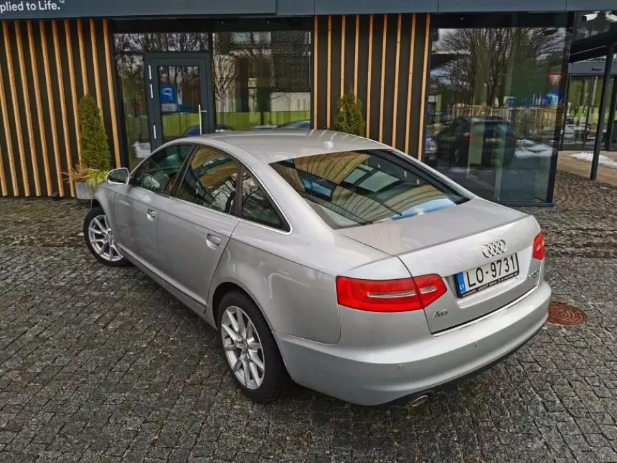 Grey Audi A6 2009 in Riga, with an engine capacity of 3.00 L and mileage of 264 thousand km for 8490 €, photo 5 on AUTOMOTO.COM.LV