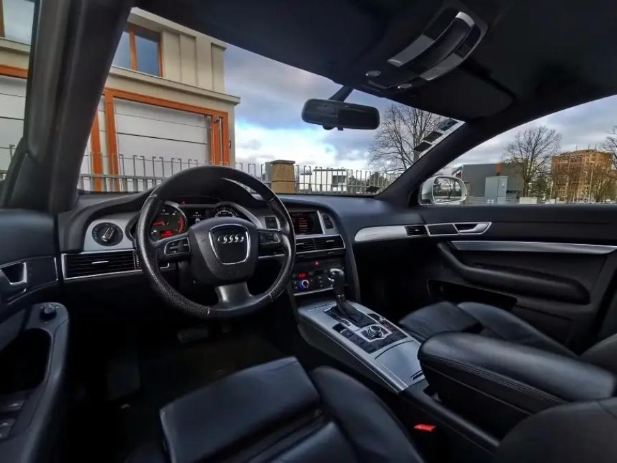 Grey Audi A6 2009 in Riga, with an engine capacity of 3.00 L and mileage of 264 thousand km for 8490 €, photo 9 on AUTOMOTO.COM.LV