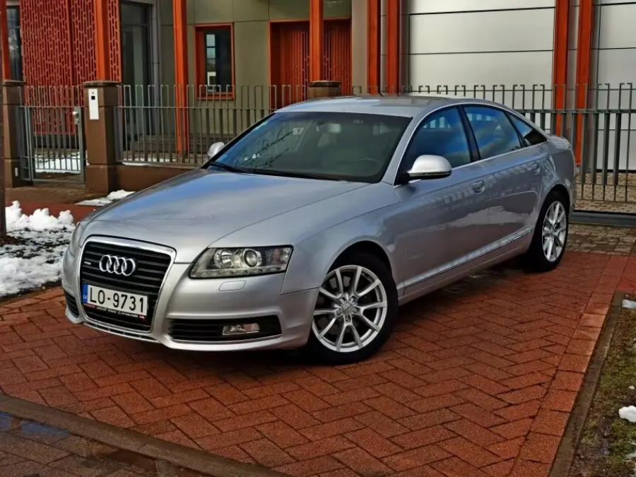 Grey Audi A6 2009 in Riga, with an engine capacity of 3.00 L and mileage of 264 thousand km for 8490 €, photo 21 on AUTOMOTO.COM.LV