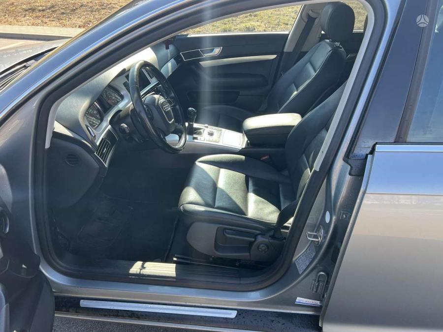 Pelēks Audi A6 2009 Kauņa, ar dzinēja tilpumu 1.97 L un nobraukumu 289 tūkst. km par 6200 €, foto 8 vietnē AUTOMOTO.COM.LV