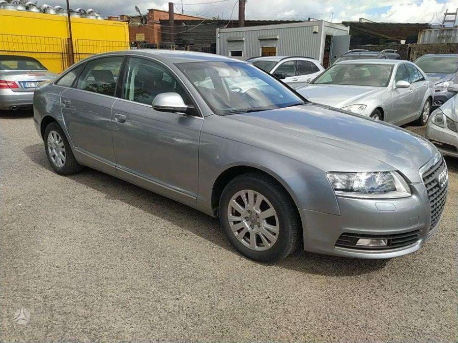 Pelēks Audi A6 2009 Panevēža, ar dzinēja tilpumu 1.97 L un nobraukumu 246 tūkst. km par 4800 €, foto 3 vietnē AUTOMOTO.COM.LV