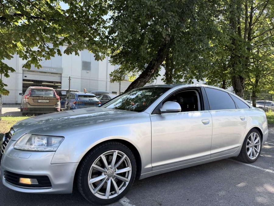 Pelēks Audi A6 2009 Kauņa, ar dzinēja tilpumu 2.97 L un nobraukumu 260 tūkst. km par 5500 €, foto 1 vietnē AUTOMOTO.COM.LV