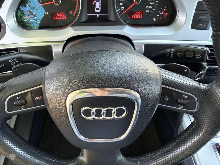 Pelēks Audi A6 2009 Kauņa, ar dzinēja tilpumu 2.97 L un nobraukumu 260 tūkst. km par 5500 €, foto 7 vietnē AUTOMOTO.COM.LV