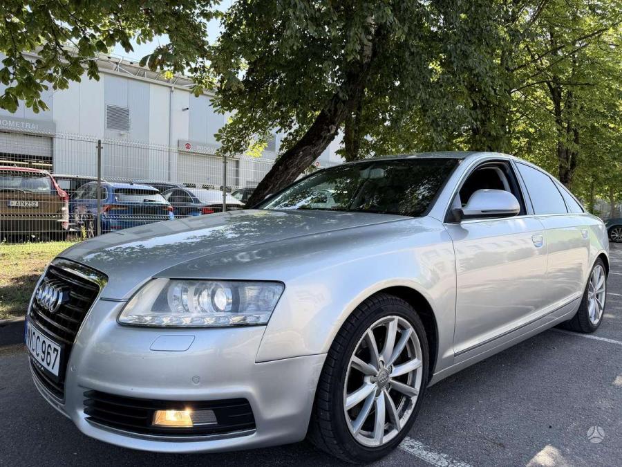 Pelēks Audi A6 2009 Kauņa, ar dzinēja tilpumu 2.97 L un nobraukumu 260 tūkst. km par 5500 €, foto 13 vietnē AUTOMOTO.COM.LV