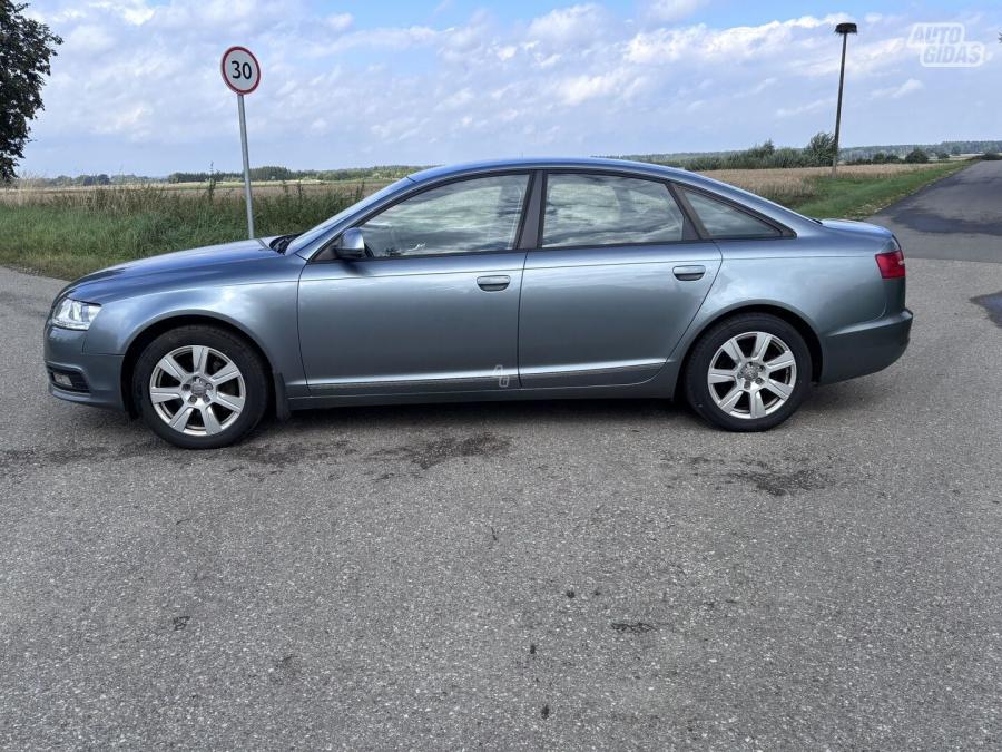 Grey Audi A6 2009 in Alytus, with an engine capacity of 2.00 L and mileage of 256 thousand km for 3800 €, photo 4 on AUTOMOTO.COM.LV