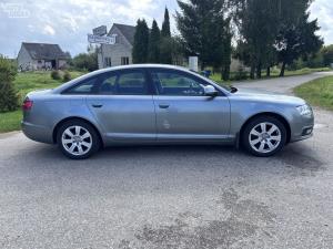 Grey Audi A6 2009 in Alytus, with an engine capacity of 2.00 L and mileage of 256 thousand km for 3800 €, photo 6 on AUTOMOTO.COM.LV