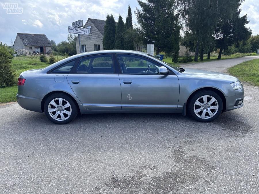 Grey Audi A6 2009 in Alytus, with an engine capacity of 2.00 L and mileage of 256 thousand km for 3800 €, photo 6 on AUTOMOTO.COM.LV