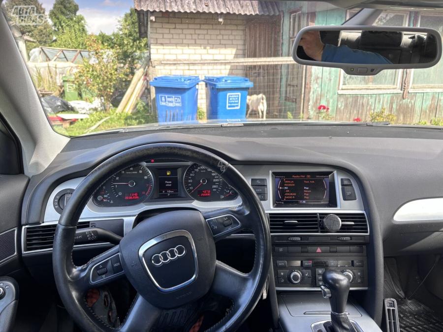 Grey Audi A6 2009 in Alytus, with an engine capacity of 2.00 L and mileage of 256 thousand km for 3800 €, photo 11 on AUTOMOTO.COM.LV