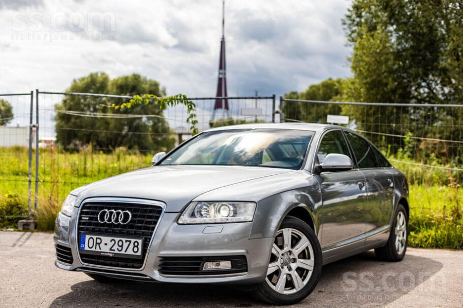 Pelēks Audi A6 2009 Rīga, ar dzinēja tilpumu 3.00 L un nobraukumu 278 tūkst. km par 8290 €, foto 1 vietnē AUTOMOTO.COM.LV