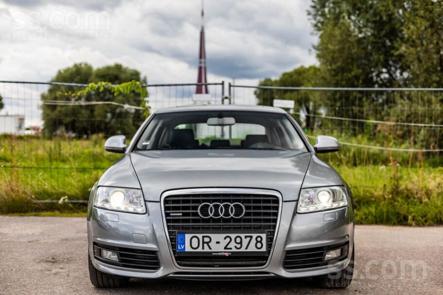 Pelēks Audi A6 2009 Rīga, ar dzinēja tilpumu 3.00 L un nobraukumu 278 tūkst. km par 8290 €, foto 4 vietnē AUTOMOTO.COM.LV