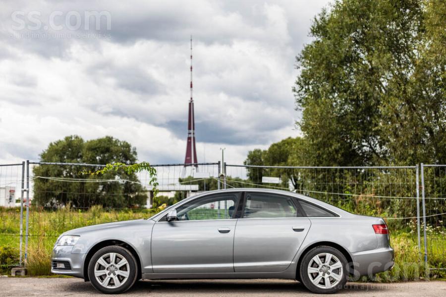 Pelēks Audi A6 2009 Rīga, ar dzinēja tilpumu 3.00 L un nobraukumu 278 tūkst. km par 8290 €, foto 5 vietnē AUTOMOTO.COM.LV