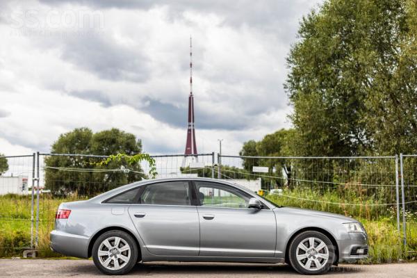 Pelēks Audi A6 2009 Rīga, ar dzinēja tilpumu 3.00 L un nobraukumu 278 tūkst. km par 8290 €, foto 6 vietnē AUTOMOTO.COM.LV