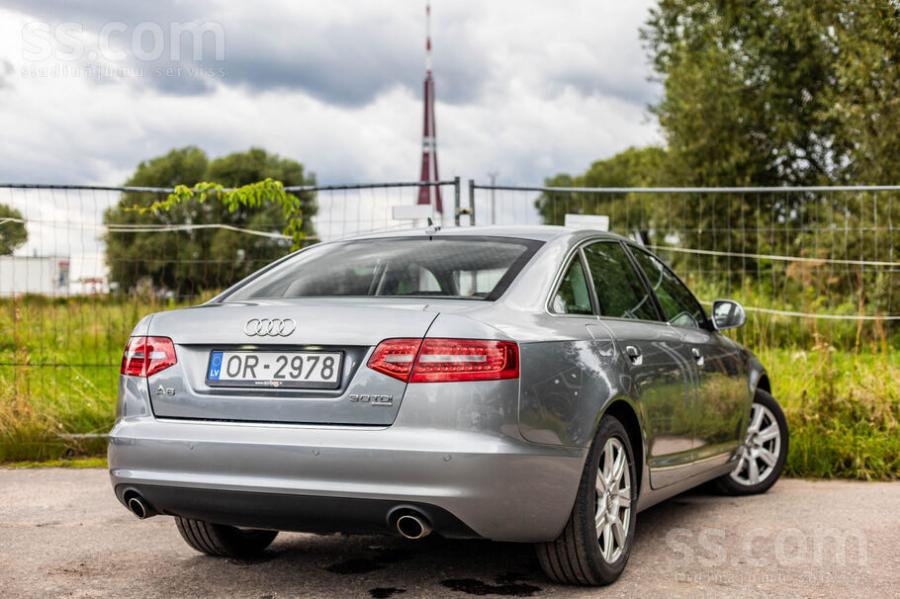 Pelēks Audi A6 2009 Rīga, ar dzinēja tilpumu 3.00 L un nobraukumu 278 tūkst. km par 8290 €, foto 8 vietnē AUTOMOTO.COM.LV