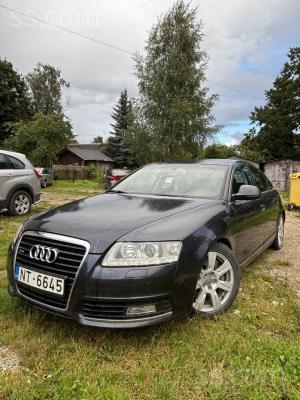 Серый Ауди А6 2009 в Рига, объемом двигателя 3.00 л и пробегом 308 тыс. км за 6600 €, фото 1 на AUTOMOTO.COM.LV